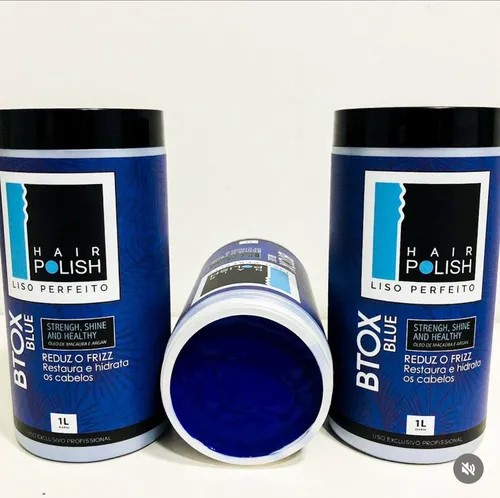 Hair Polish Botox Blue - Univermix